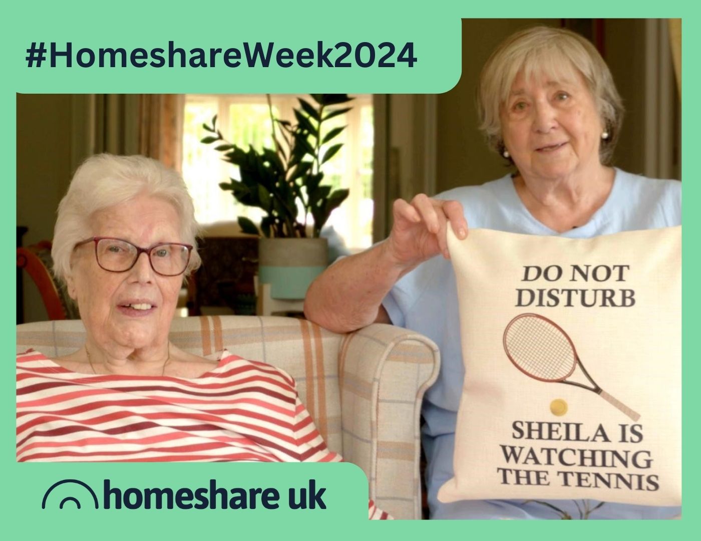 Celebrating Homeshare Week: Sheila and Anne’s story - Homeshare UK